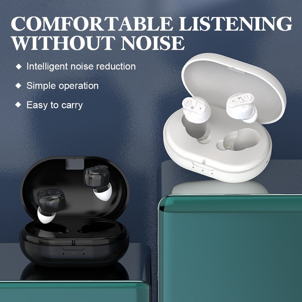 Intelligent Rechargeable Ite Hearing Aid with Charging Box Digital ...