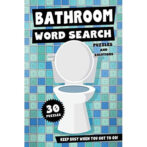 Bathroom Word Search Puzzles and Solutions - Keep Busy When You Got To ...