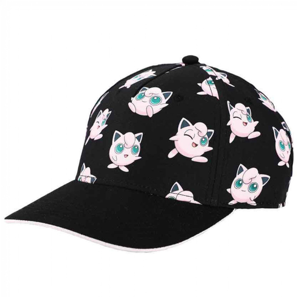 Pokemon Jigglypuff Poses & Faces Youth Pre-Curved Snapback Hat | Wish