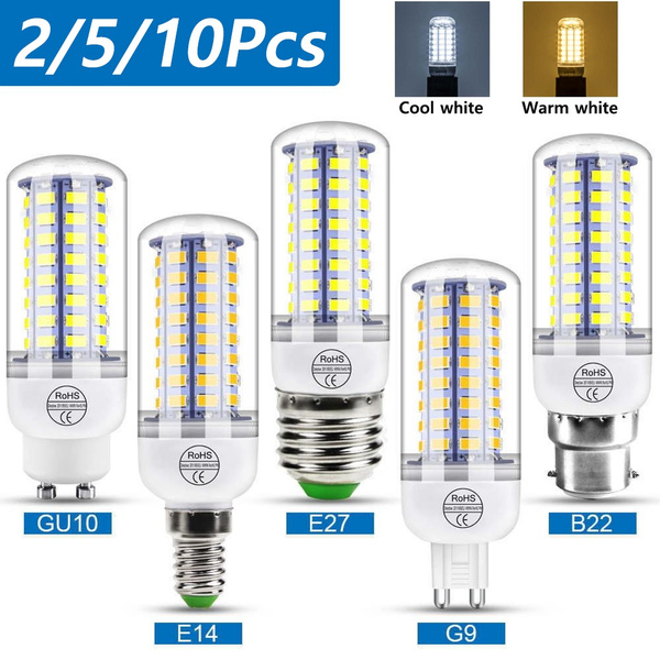 12W LED Corn Light Bulb, 220V Lighting Bulb, E14, Chandelier and Corn ...