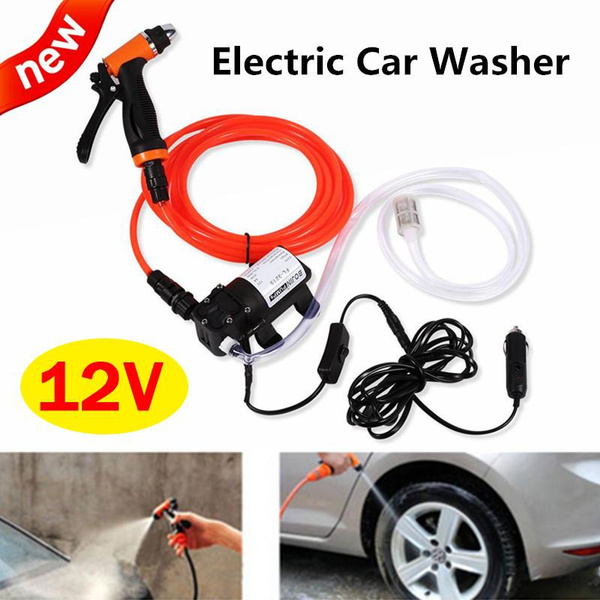 Car Wash Machine,12V High Pressure Electric Car Washer Cleaning Machine ...