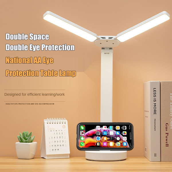 Energy Saving USB Double Lamp Cap Led Foldable Reading Lamp for ...