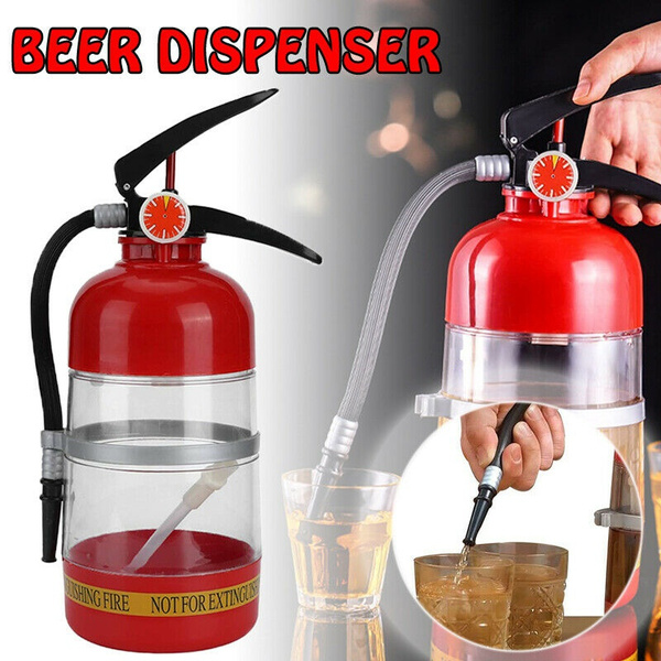 Fire Extinguisher Beverage Drink Dispenser Cocktail Shaker Liquor Pump ...