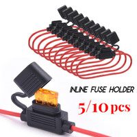 5/10 Packs ATC/ATO Inline 12AWG Fuse Holder with 20A Fuses | Wish