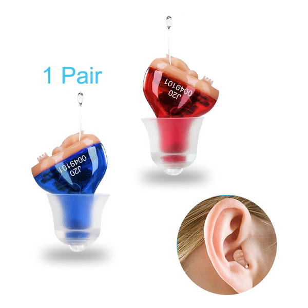 1 Pair Portable Mini Inner Ear Invisible Hearing Aid Device CIC ...