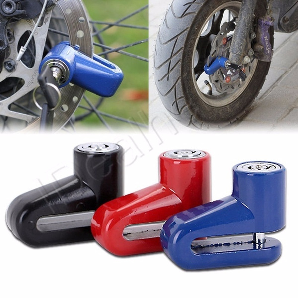 Security Anti Theft Heavy Duty Motorcycle Bicycle Moped Scooter Disk ...
