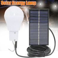Portable LED Solar Lamp Charged Solar Energy Light Panel Powered ...