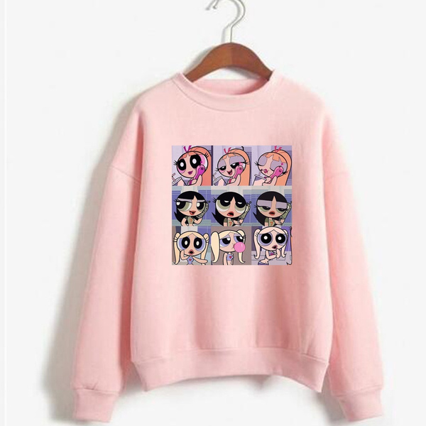 2022 The Powerpuff Girls Printed Hoodie Sweatshirts | Wish
