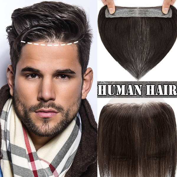 S noilite Forehead Hairline Toupee For Men Human Hair Top Hairpieces PU s-noilite-forehead-hairline-toupee-for-men-human-hair-top-hairpieces-pu