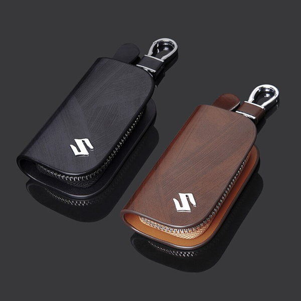Car Key Chain Bag Case Keyring Organizer Holder for Suzuki Swift SX4 S ...
