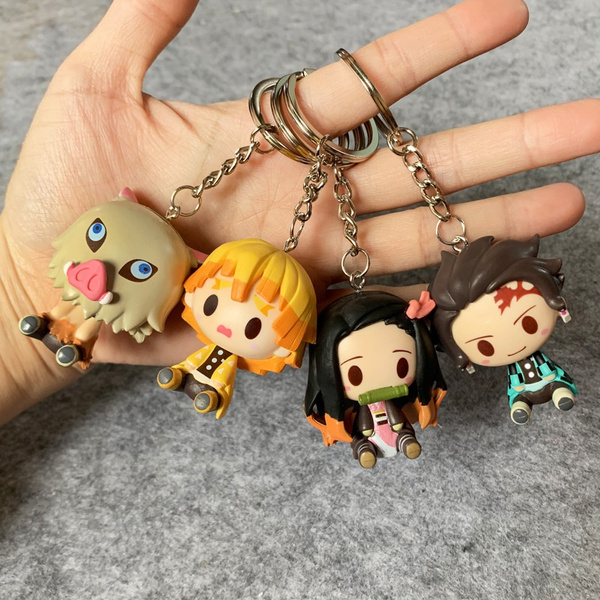 New Demon Slayer Cute Figure Toys Kimetsu No Yaiba Nezuko Tanjirou ...