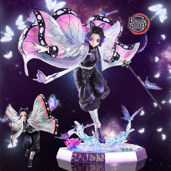 New Demon Slayer Kochou Shinobu Action Figure Kimetsu No Yaiba Figure ...