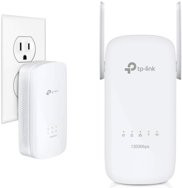 Tp Link Av1300 Powerline Wifi Extender Ac1350 Dual Band Wifi Gigabit