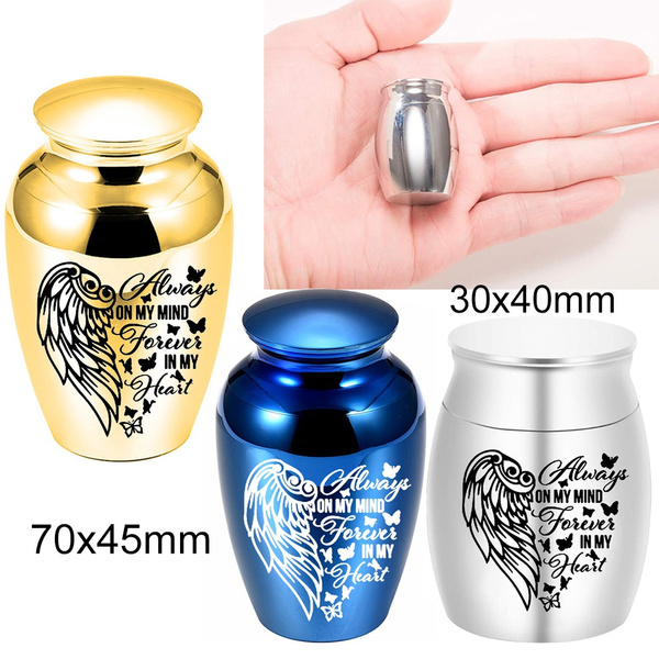 Mini Angel Wings Urns For Human Ashes Cremation Keepsake Container Jar ...