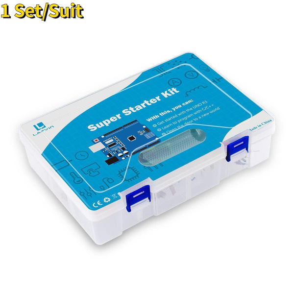 LAFVIN Super Starter learning Kit for Arduino R3 CH340 LCD1602 Screen ...