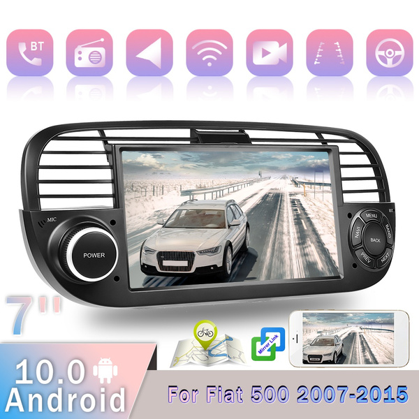 (1+16) 7'' Android 10.0 HD Mirror Car GPS Radio Player Radio GPS ...