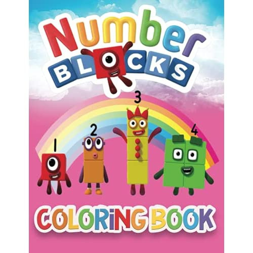 Numberblocks Coloring Book: Numberblocks 1 to 100 - High Quality ...