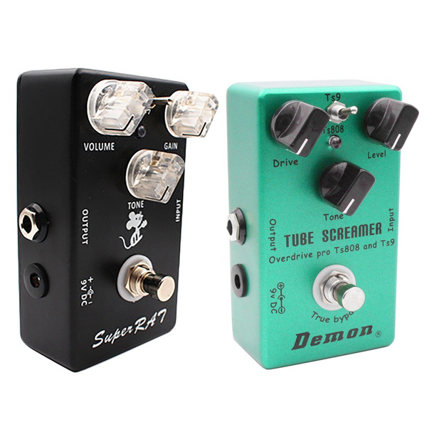 Mosky Super Rat Guitar Pedal Hand-Made Three Mode Effects Classic Rat ...