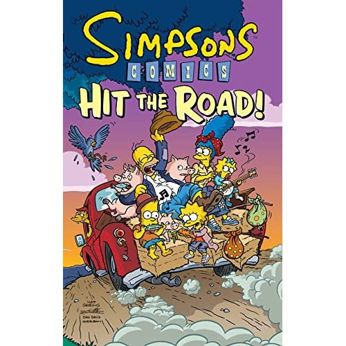 Simpsons Comics Hit the Road! (Simpsons Comic Compilations) | Wish