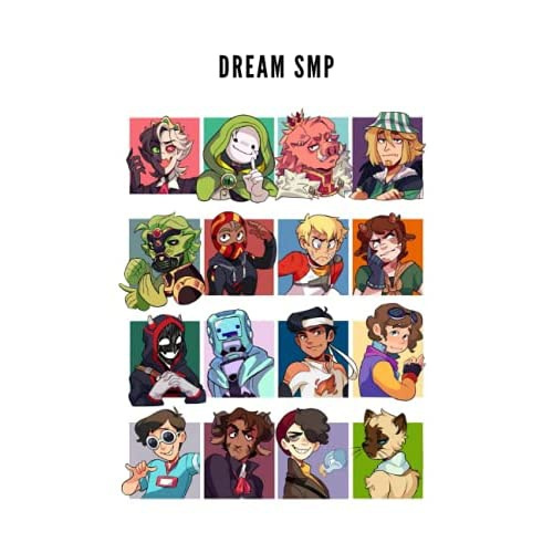 DREAM SMP: Dream Smp Notebook - Dream Team - Dream Smp - Dream Team Smp ...