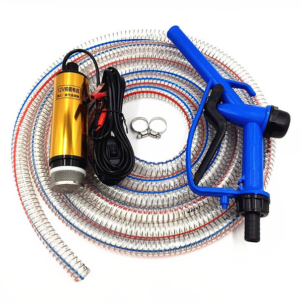 2 In 1 DC 12V/24V Oil Pump Refueling Gun Combination Single Pump / Set ...