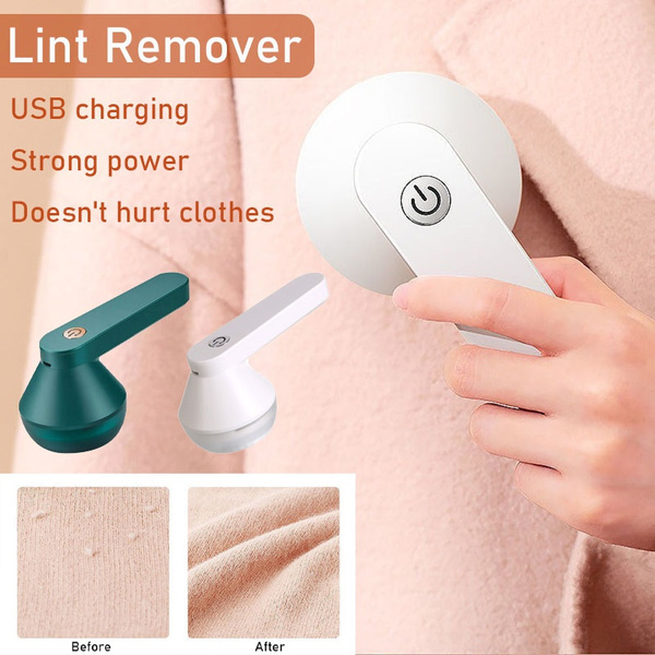 Lint Remover Clothes fuzz pellet trimmer machine portable Charge Fabric ...
