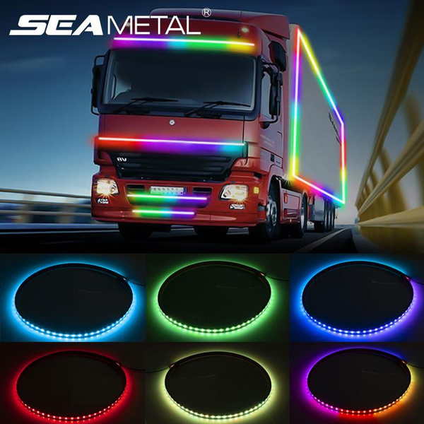 24V Strobe Running Streamer Led Strip Lights For Van Truck Decoration ...