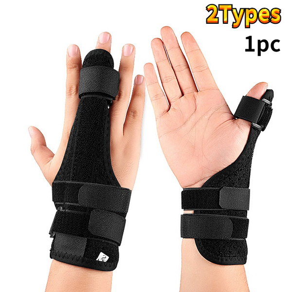 Trigger Finger Splint Support Brace Fracture Recovery Corrector Fix ...