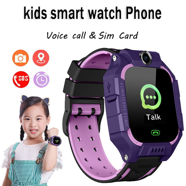 Smart Watch Kids Sim Card Camera Voice Talk Outdoor Location Smartwatch ...