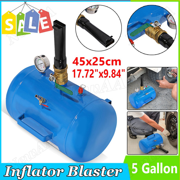 Inflator Blaster 5 Gallon Tire Bead Seater Tire Air Tank For Truck Blue ...