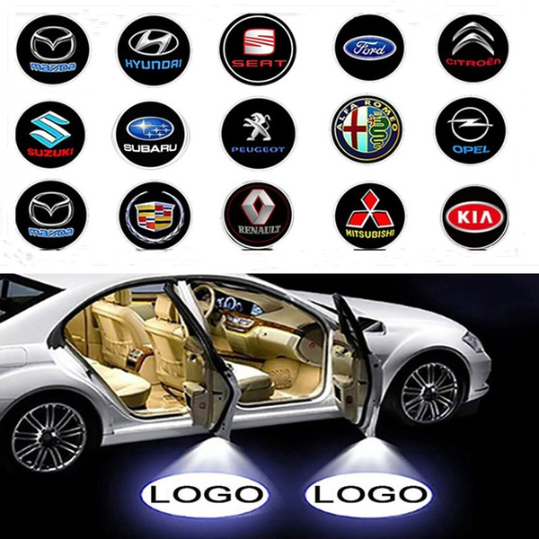 1PCS 28 Styles Of Car Logo Wireless Welcome Lights Door Lights 1PCS 28 Styles Of Car Logo Wireless Welcome Lights Door Lights