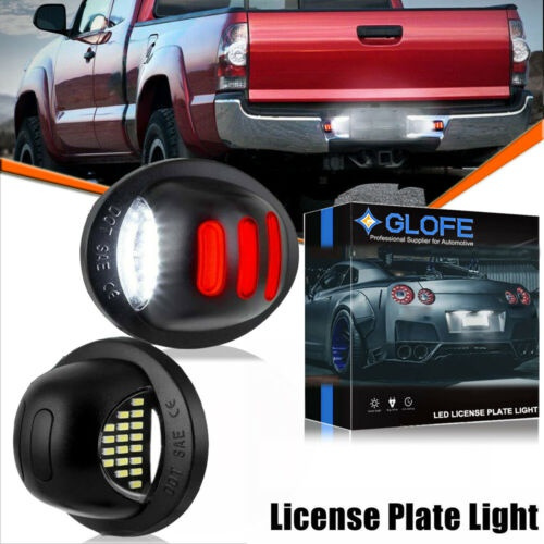 LED License Plate Tag Light Lamp For Ford 99-16 F150 F250 F350 Pickup ...