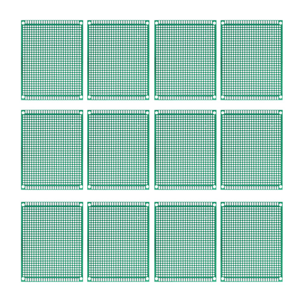 12Pcs PCB Board Single Sided Printed Circuit Prototyping Boards ... 12Pcs PCB Board Single Sided Printed Circuit Prototyping Boards ...