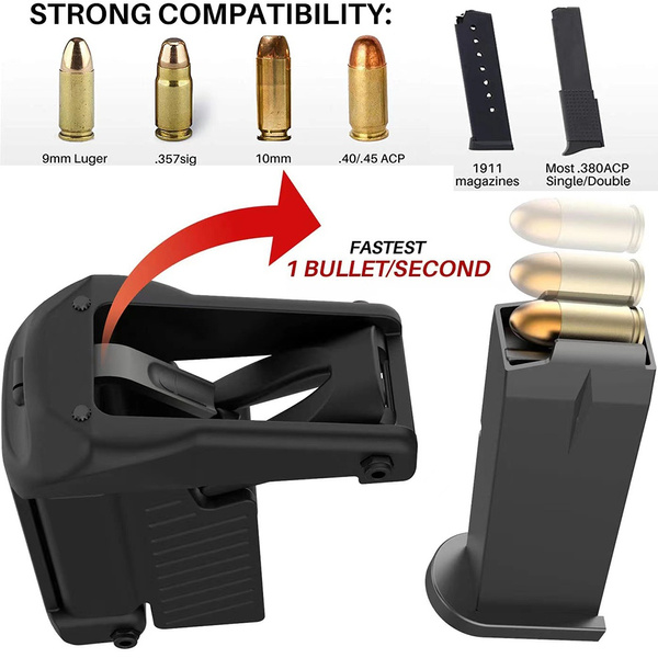 9mm /10 mm / .357 Sig / .40 / .45acp / .380ACP General Magazines Speed ... 9mm /10 mm / .357 Sig / .40 / .45acp / .380ACP General Magazines Speed ...