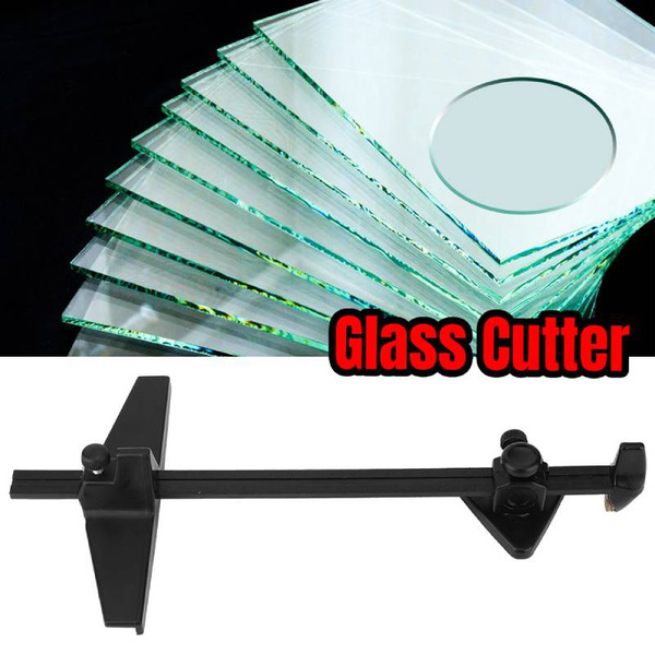 Round Glass Cutter Hand Operated Tools Glass Cutting System For ...