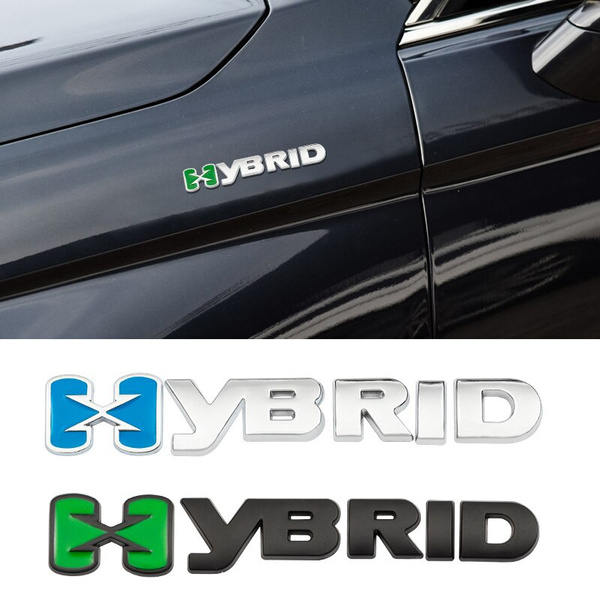 HYBRID Logo Car Stickers Decals | Wish