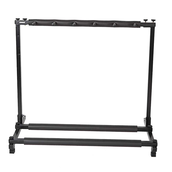 Tubular Guitar Stand Triple Folding Multiple Guitar/Bass Holder Rack ...