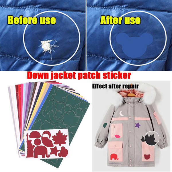 Self-adhesive Down Jacket Patch Stickers Backpack Hole Repair Seamless ...