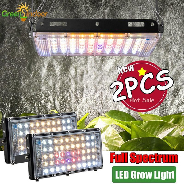 GREENSINDOOR Full Spectrum LED Grow Light 800W Phyto Lamp For Plants ...