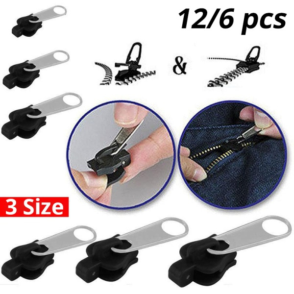 New 6pcs/Pack Universal Instant Fix Zipper Repair Multifunctional ...