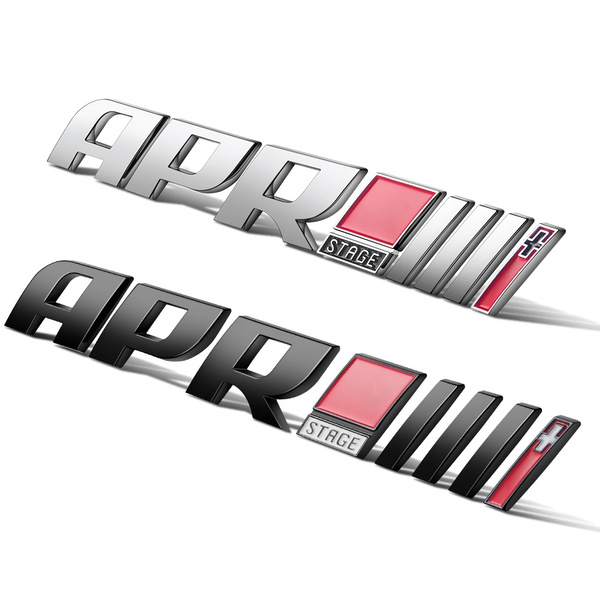 3D car sticker APR stage + stage logo car logo sticker badge sticker ...