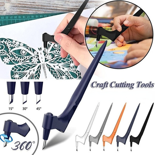 New DIY Craft Cutting Tools Rotating Craft Knives 360-Degree Cutting ...