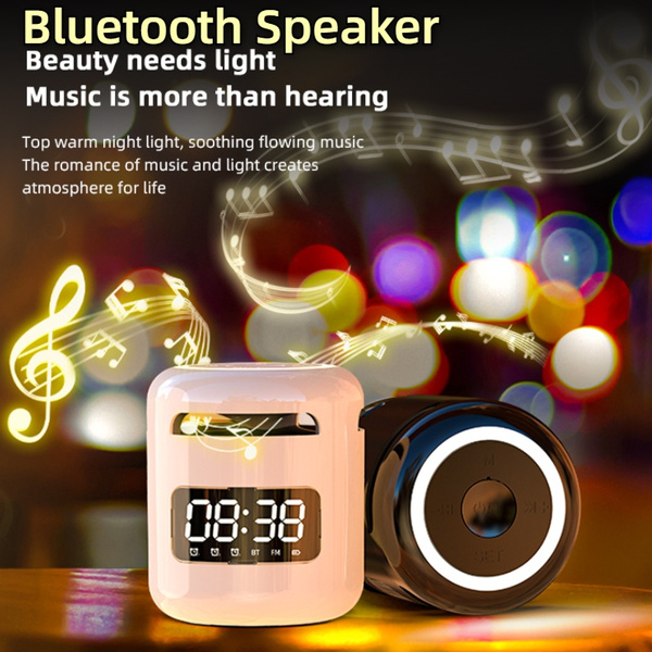 Portable Wireless BT 5.0 Speaker Alarm Clocks Wireless Loudspeakers ... Portable Wireless BT 5.0 Speaker Alarm Clocks Wireless Loudspeakers ...