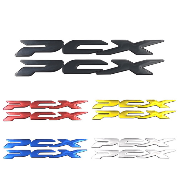 PVC 3D Logo Emblem Side Panel Symbol Sign Tank Decals Badge PCX Fairing ...