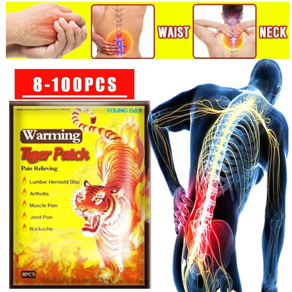 New Tiger Balm Pain Patch Lumbar Joint Pain Relief Muscle Activity ...