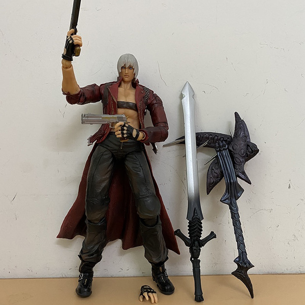 Play Arts Kai Dante Action Figure Devil May Cry Figure Joints Movable ...
