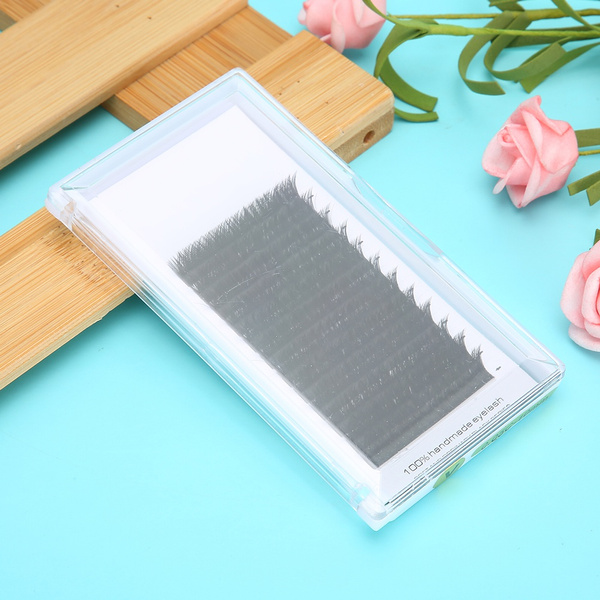 0.05mm V-Shaped Dense Eyelashes False Lash Extension Grafting 8-12mm (D ...