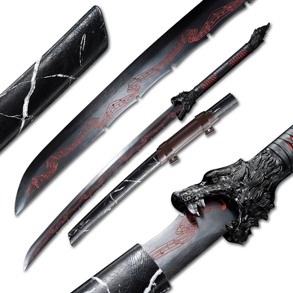 All Tang Dynasty Hand-grinding Katanas Extremely sharp Can be used for ...