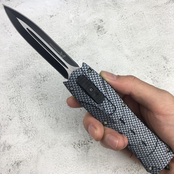 NEW AUTOMATIC Spring Assisted Open Knives Out The Front OTF Tactical ...