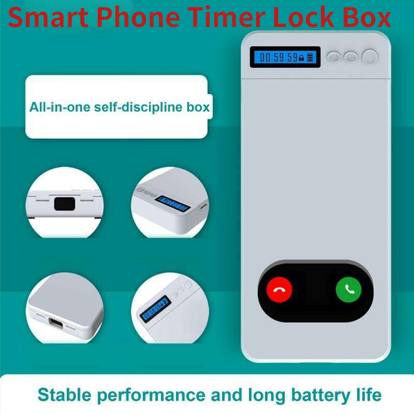 Phone Timer Lock Box Lock Two Mobile Phones Meanwhile for Kids Students Parents | Wish